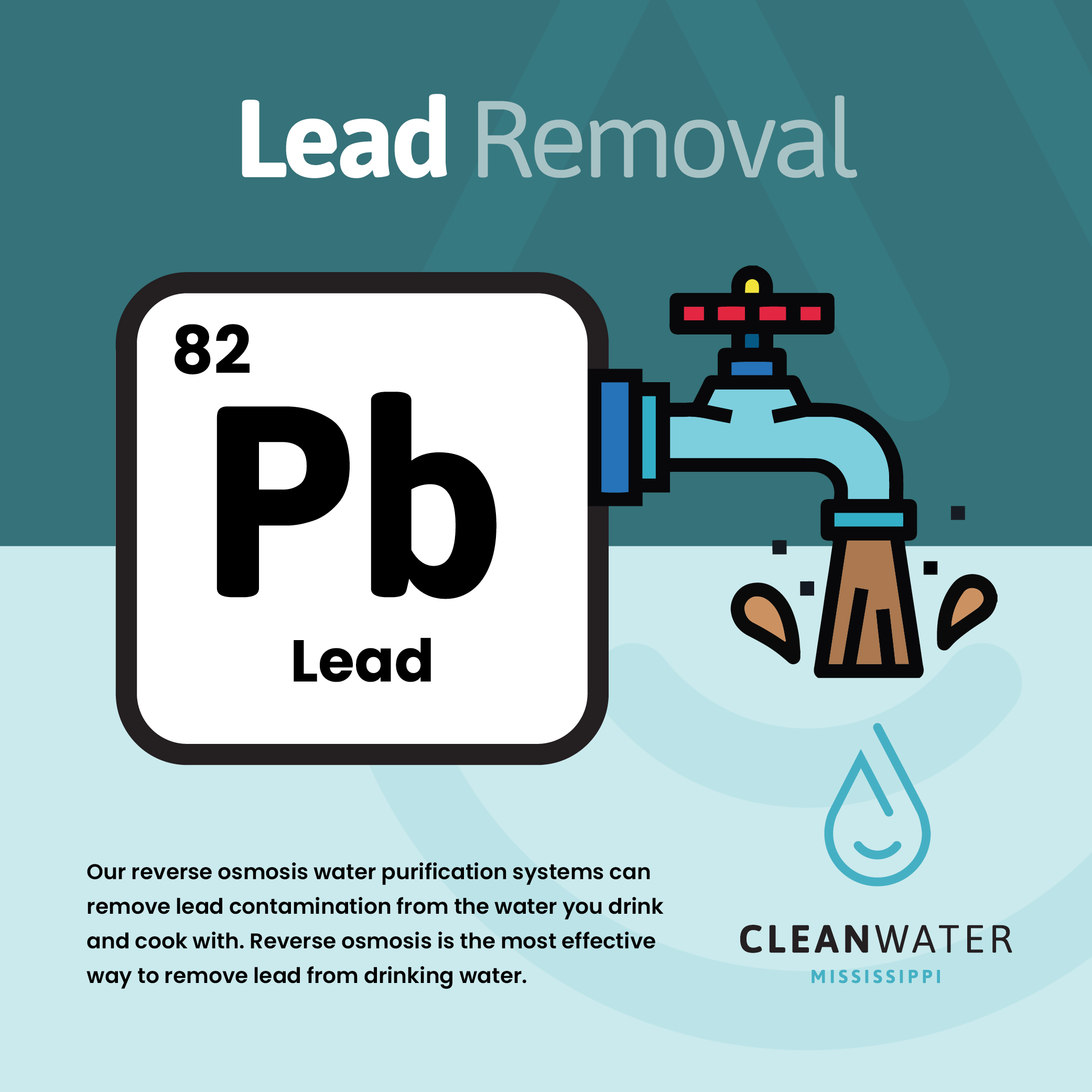 Lead Removal With Water Filtration - CleanWater Mississippi